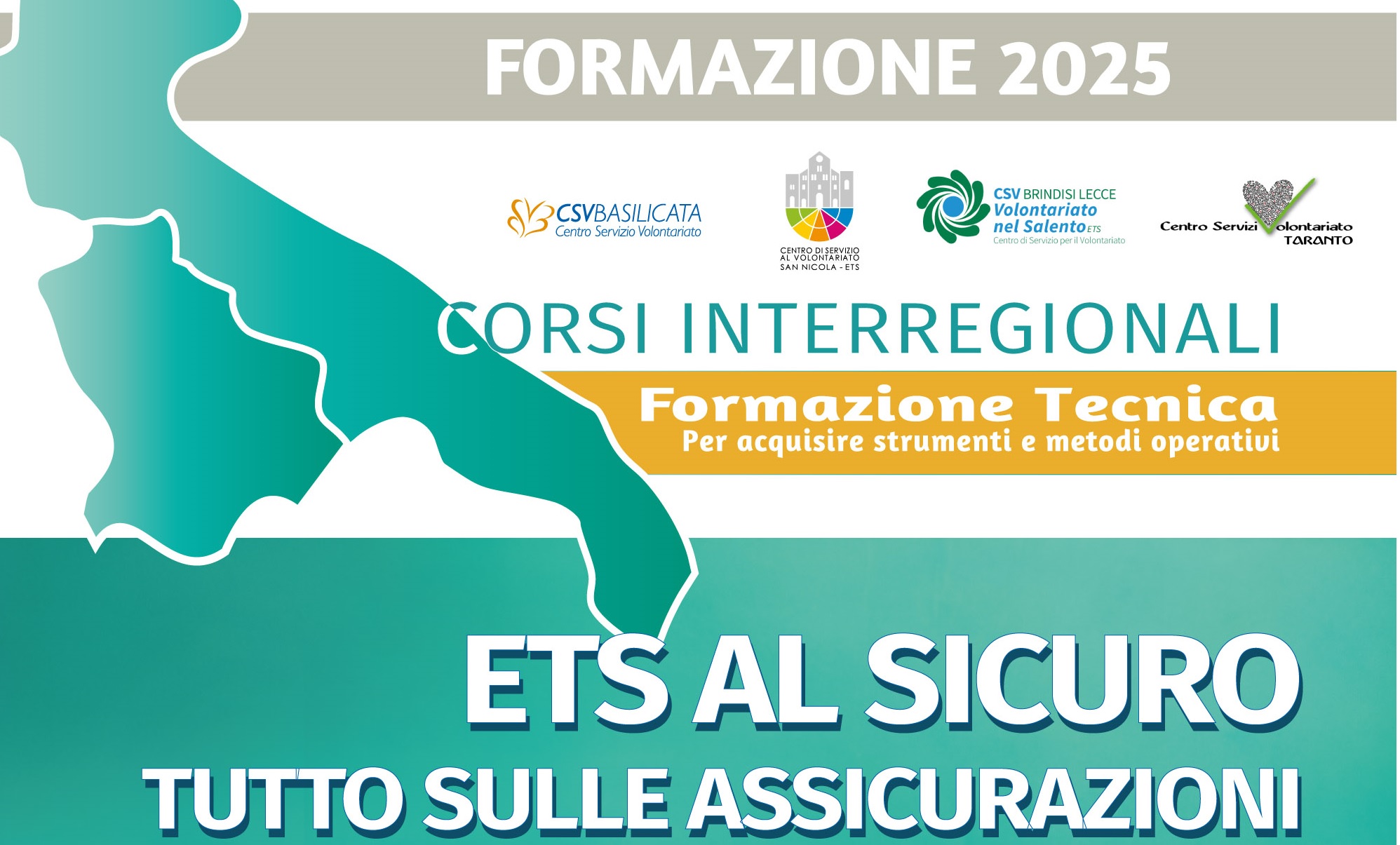 “ETS al sicuro: Tutto sulle assicurazioni” | CSV Taranto