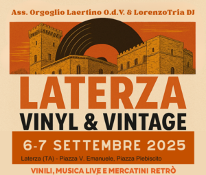 Laterza si veste di retrò: arriva “Laterza Vinyl & Vintage” | CSV Taranto